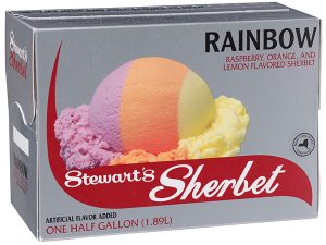 Rainbow Sherbet Ice Cream Flavor | Stewart's Shops