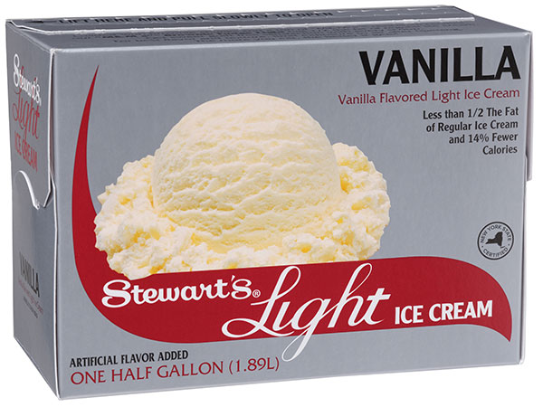 Vanilla Light Ice Cream Flavor | Stewart's Shops