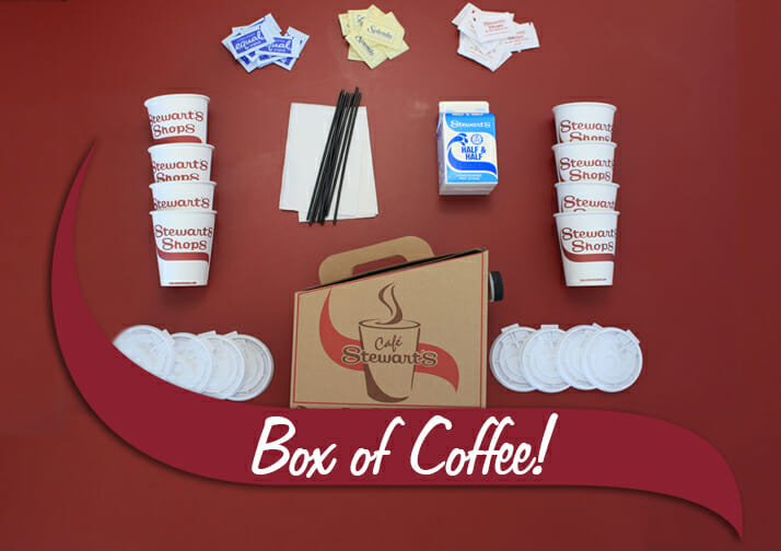 Try Our Box Of Coffee! - Stewart's Shops