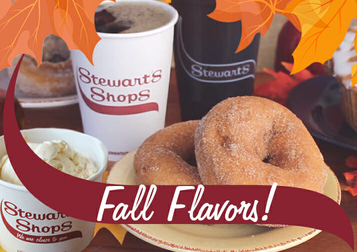 ~FALL~ in love with our seasonal flavors! - Stewart's Shops