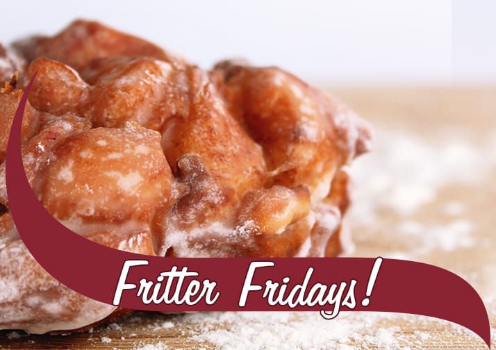 Fritter Fridays are Back for June - Apple Fritters are just $1.99!