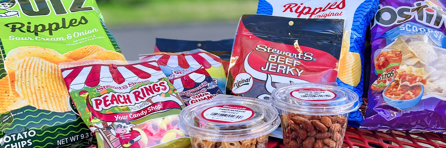 Snack Shop | 3,000+ Snack Food Options at Each Stewart's Shop
